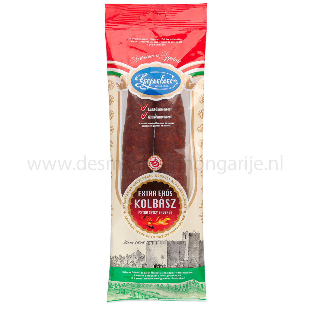 Gyulai extra spicy kolbász – The Taste of Hungary